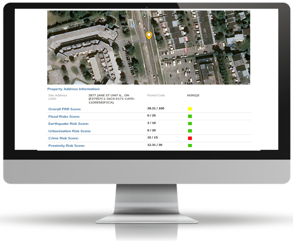 Property Risk Scoring - Reporting - DMTI Spatial
